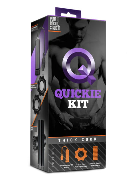Quickie Kit 4 piece set - Black – Randy's Adult World