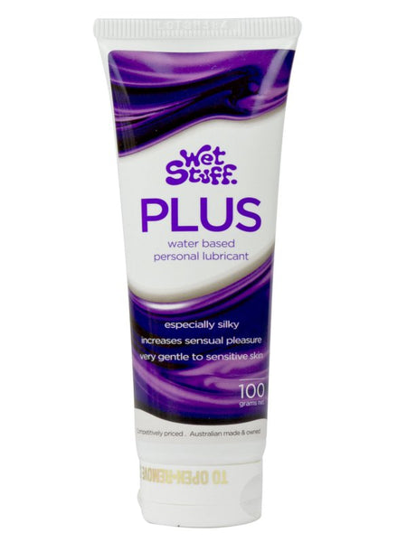 Wet Stuff Plus 100g Water-based Lubricant – Randy's Adult World